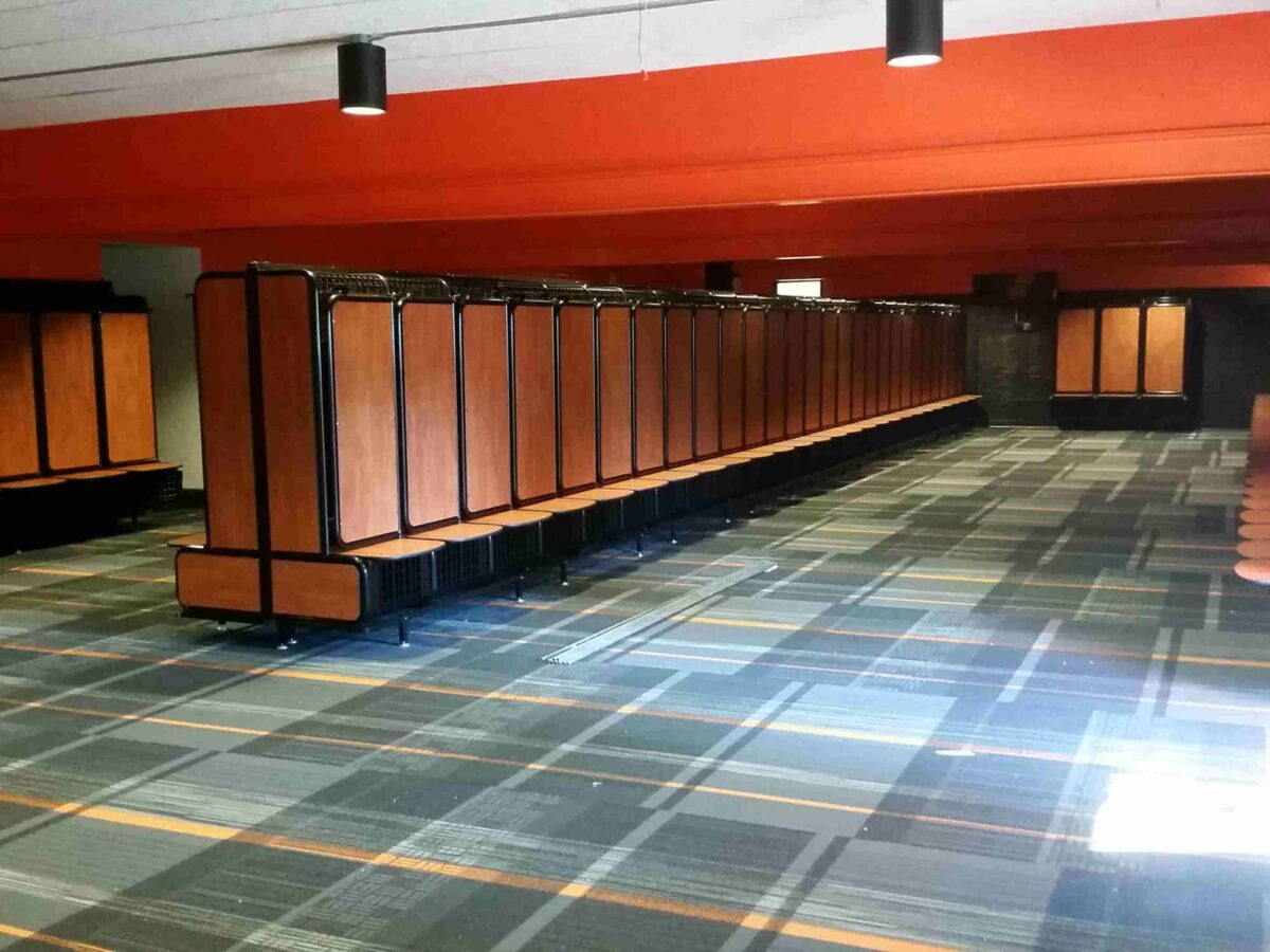 Freestanding Team Lockers