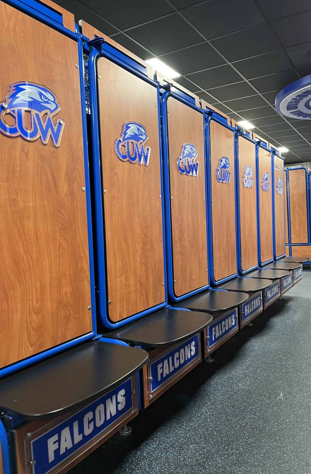 Freestanding Team Lockers