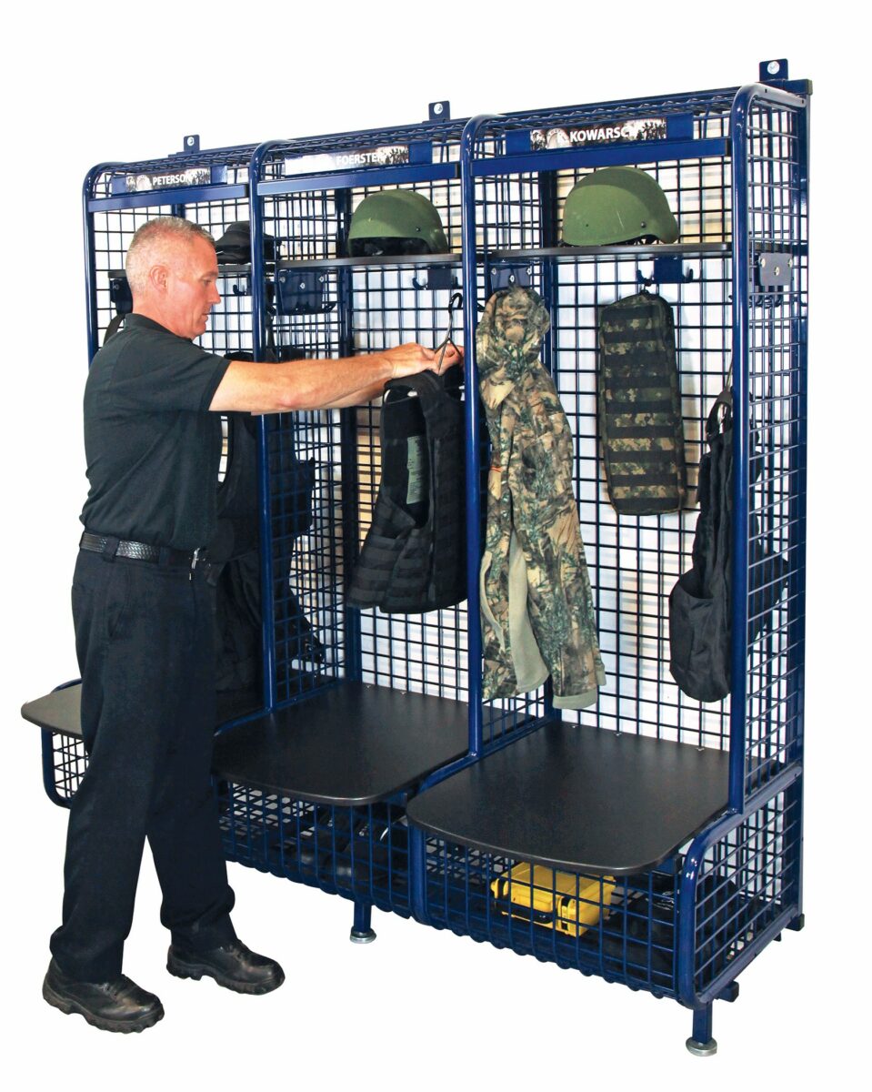 Personnel Wall Mount Lockers - Tactical - GearGrid