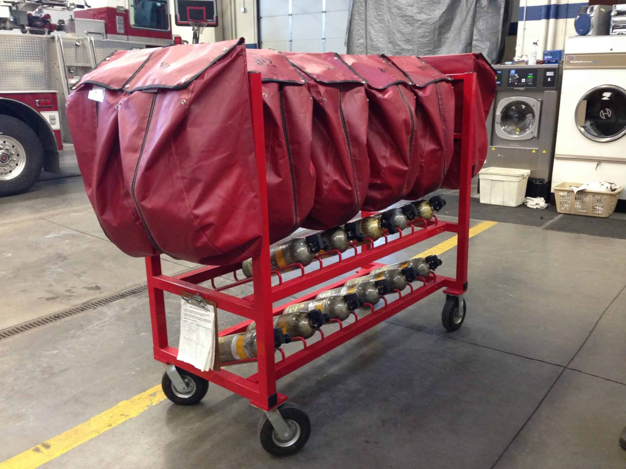 Air Pack Rack | Fire + EMS Storage Solutions