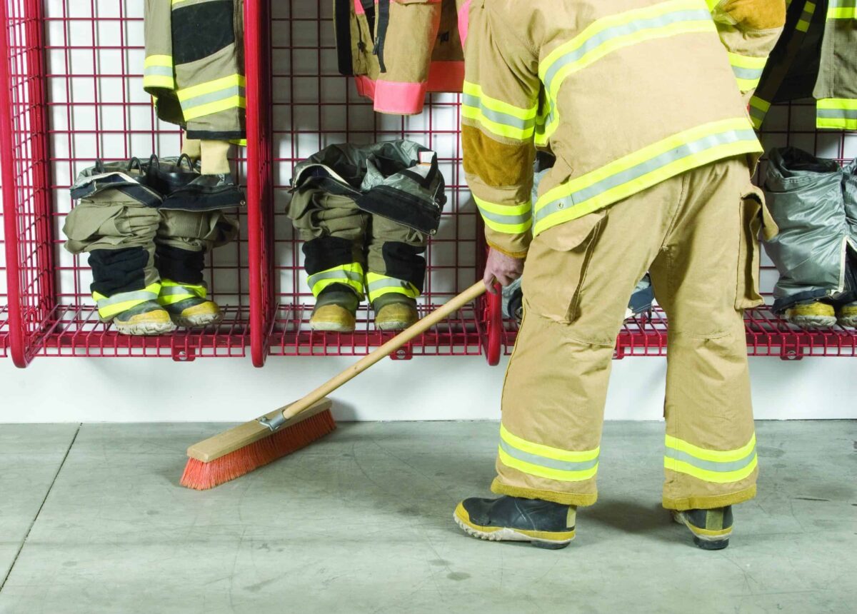Standard Wall Mount Lockers for Fire & EMS - GearGrid