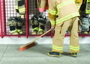 Standard Wall Mount Lockers for Fire & EMS - GearGrid