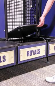 Freestanding Team Lockers