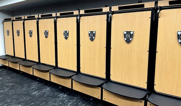 Wall Mount Team Lockers