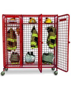 Standard Mobile Lockers for Fire & EMS - GearGrid