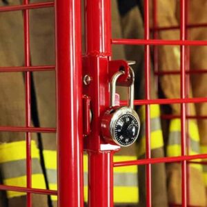 Two-Tier Wall Mount Lockers - Fire & EMS - GearGrid