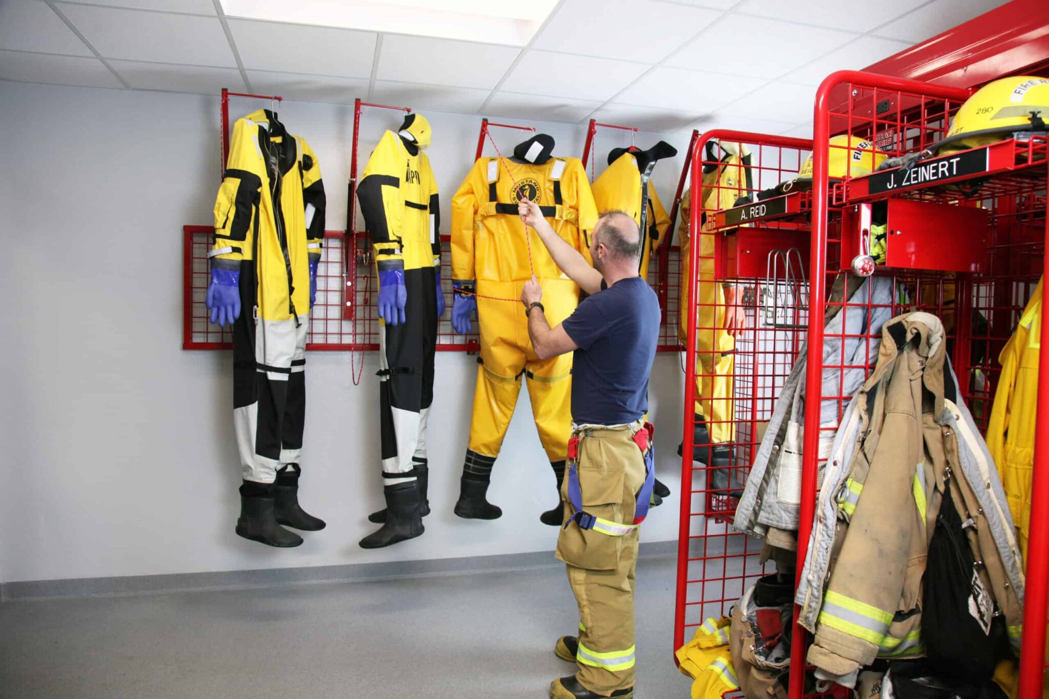 Wall Mount Storage Panel - Fire & EMS - GearGrid