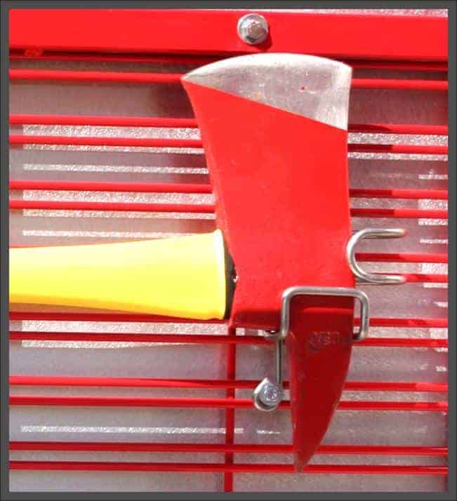 Fire & EMS Storage Solutions - Pickhead Axe Storage - GearGrid