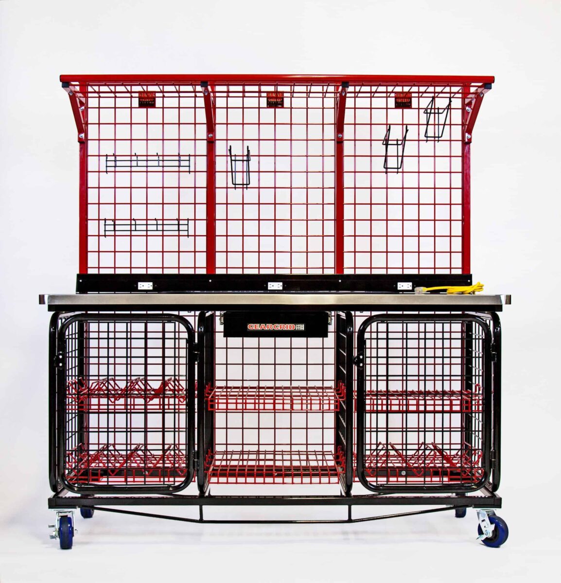 Slinger Attached Tool Grid with Shelf - Fire & EMS - GearGrid