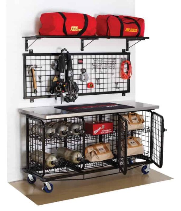 Top-Side Wall Mount Shelf - GearGrid