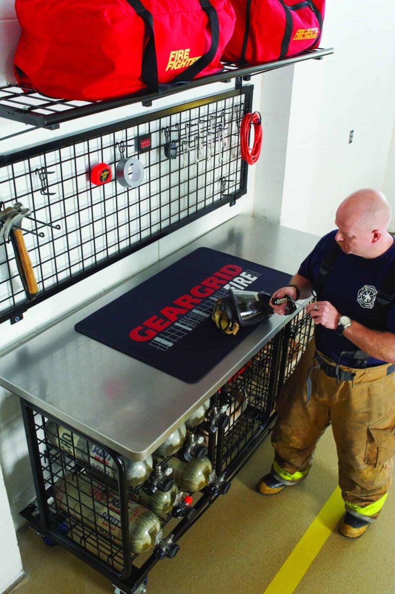 Fire & EMS - Workstation Mat - Workstations & Workbenches - GearGrid