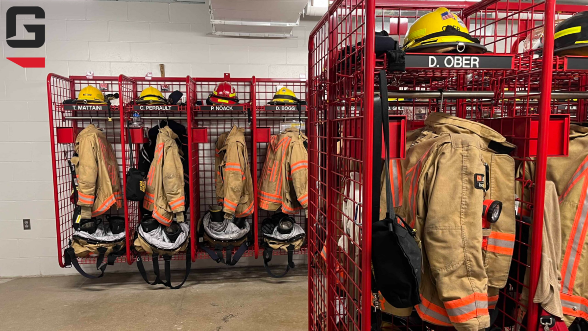 Custom Fire Station Storage Solutions by GearGrid