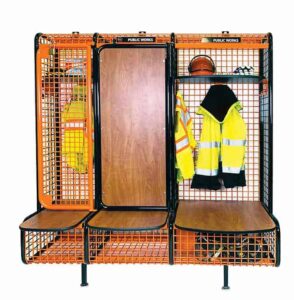 Personnel Wall Mount Lockers - Public Works - GearGrid