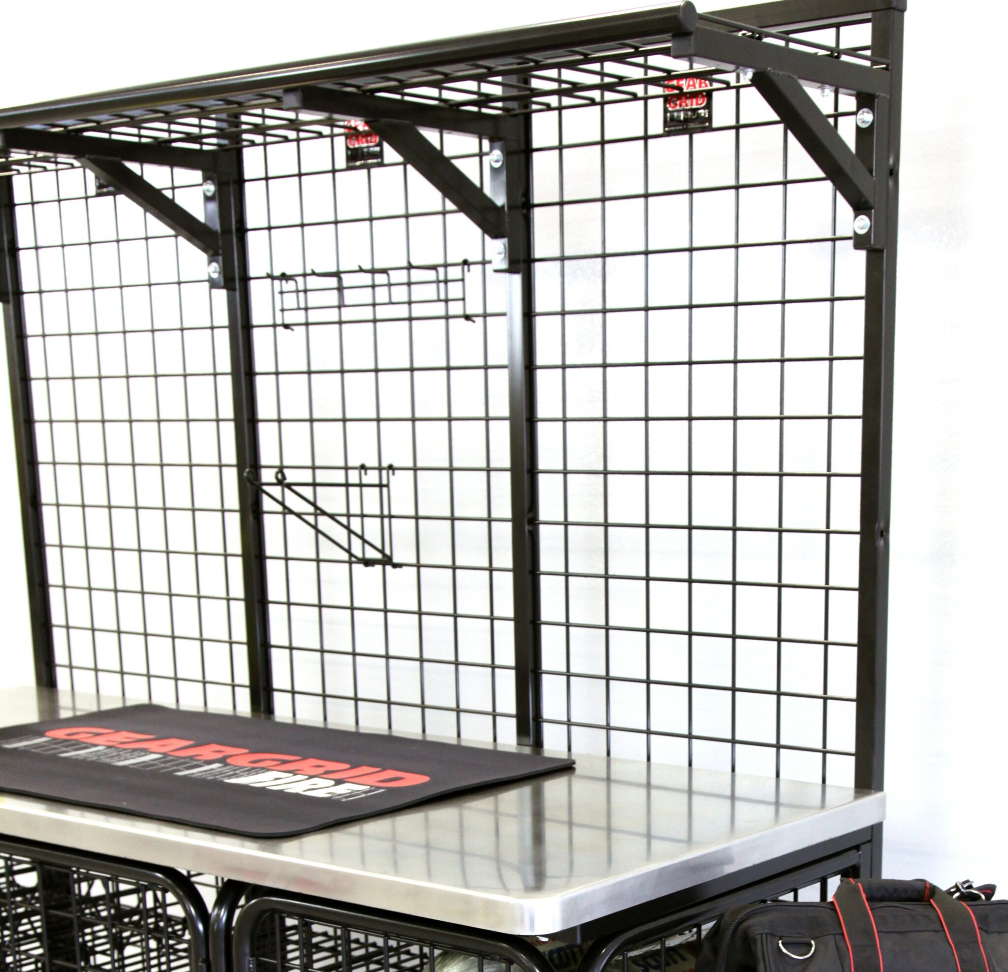 Slinger Attached Tool Grid with Shelf - Fire & EMS - GearGrid